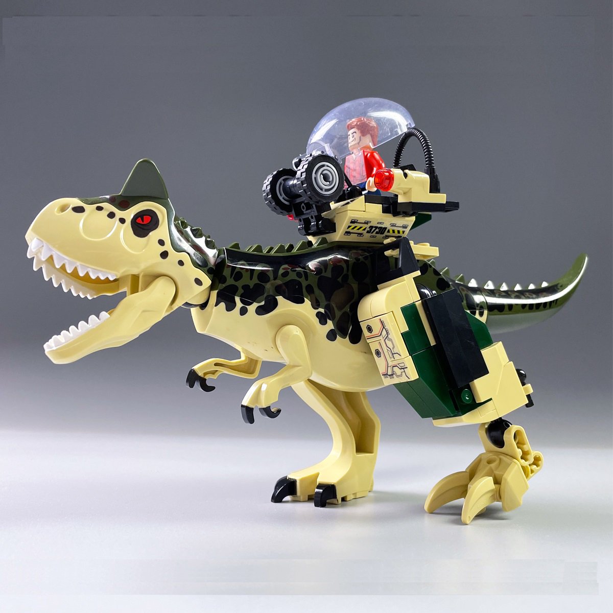 Mecha Carnotaurus Minifigures Fit Lego Dinosaur Sets