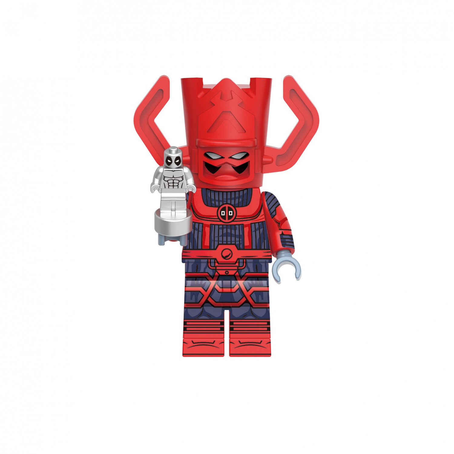 Galactuspool Minifigures Fit Lego Absolute Carnage vs.Deadpool Sets