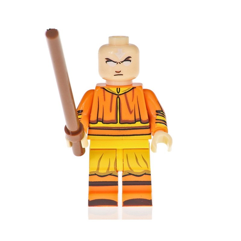 Aang Minifigures Fit Lego Avatar The Last Airbender Season 3 Minifigure