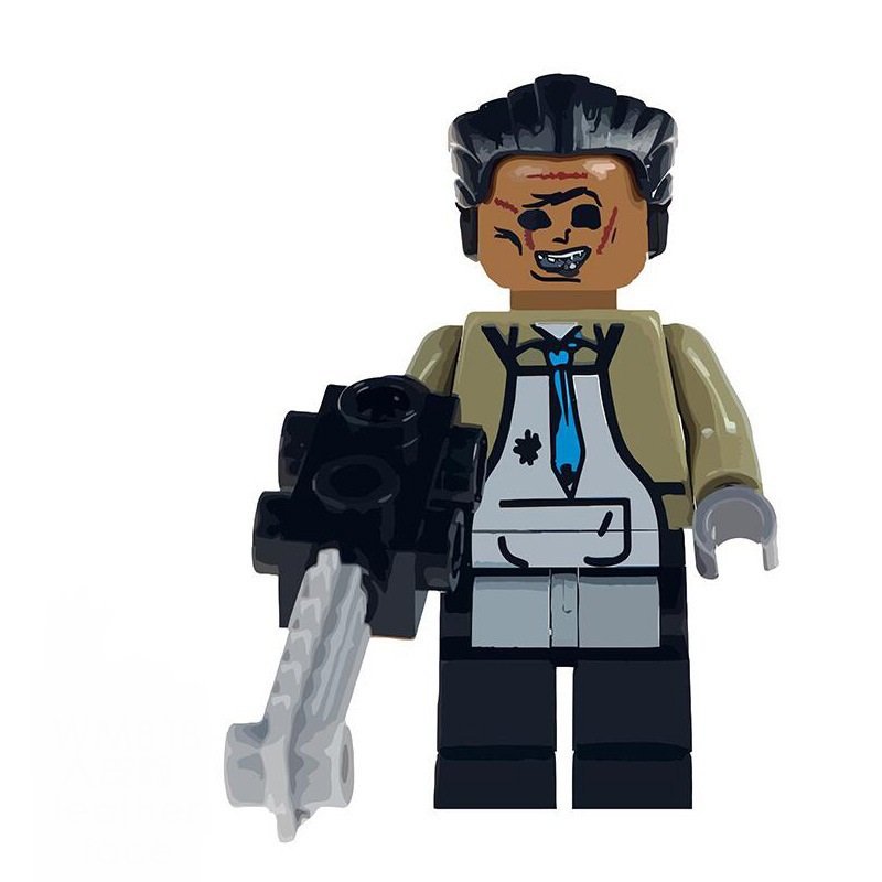 leatherface Minifigures Fit Lego Halloween Minifigure