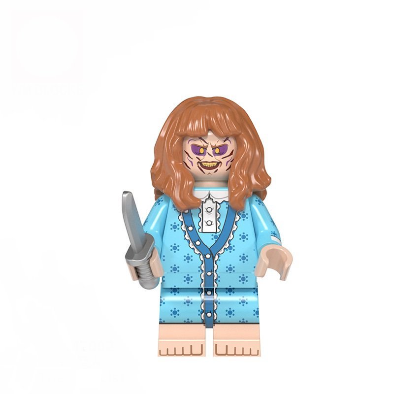 The Exorcist Minifigures Compatible Lego Halloween Toy