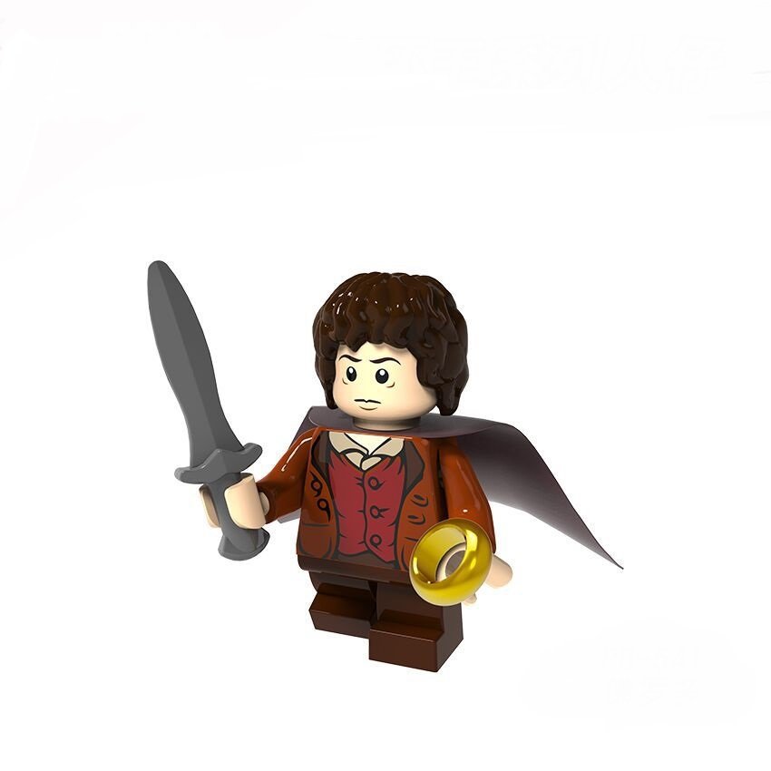 Frodo Baggins Minifigures Fit Lego The Lord of the Rings Minifigure