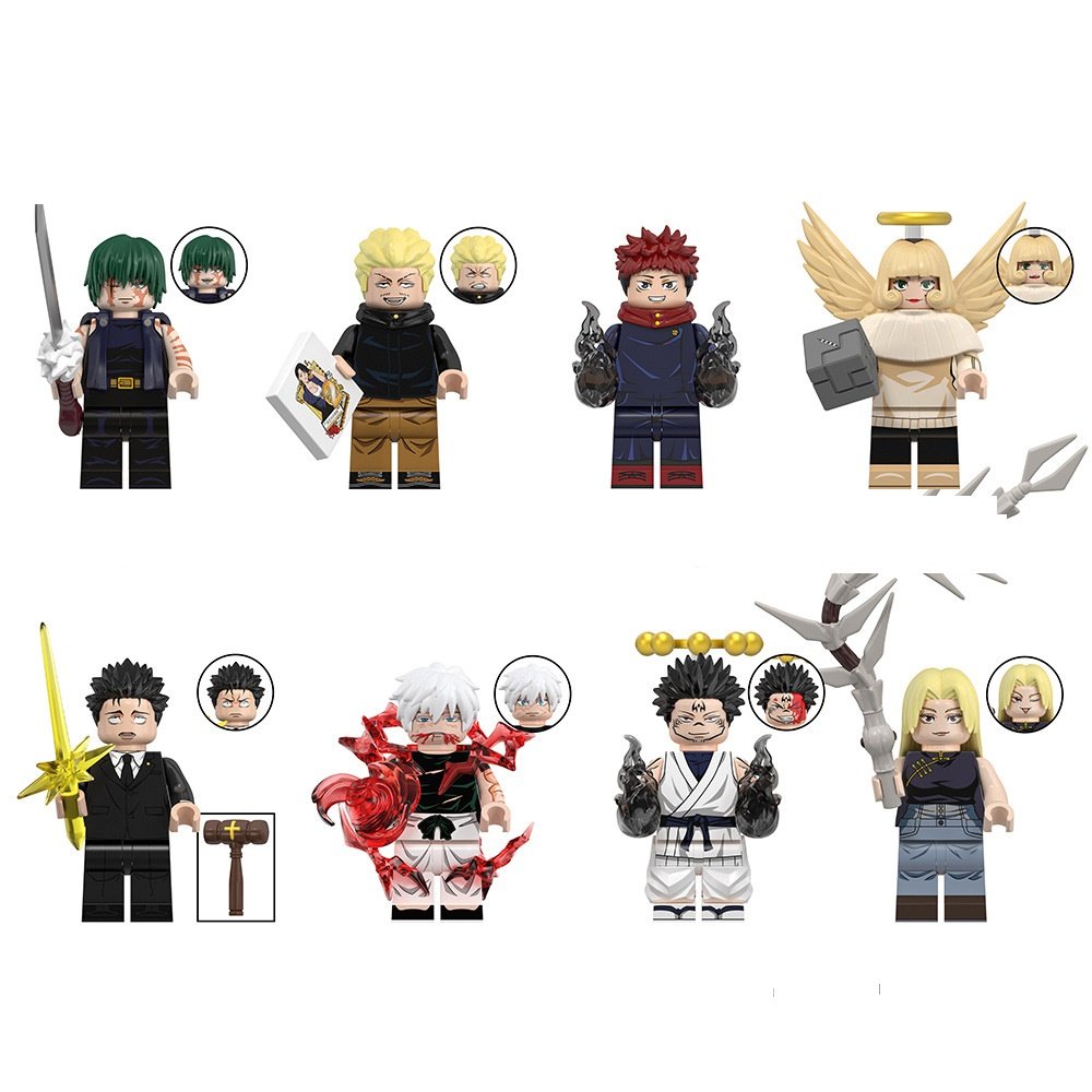 Kurusu Hana Hakari Kinji Satoru Gojo Zenin Maki Minifigures Fit Lego ...