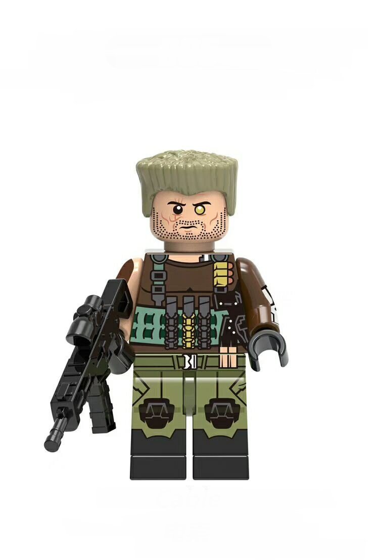 Cable Minifigures Fit Lego Deadpool 2 movie Minifigure