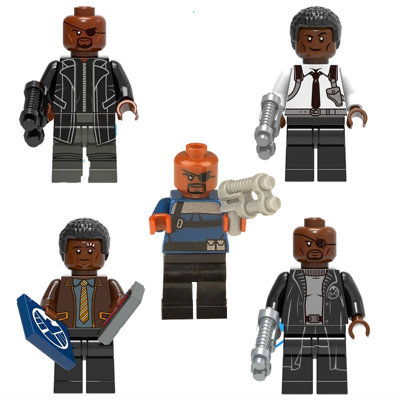 5 Best Nick Fury Minifigures Fit Lego The S.H.I.E.L.D. Sets