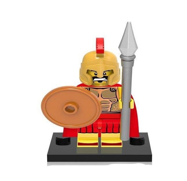 Hero of Sparta Minifigures Fit Lego Ancient Rome Minifigure