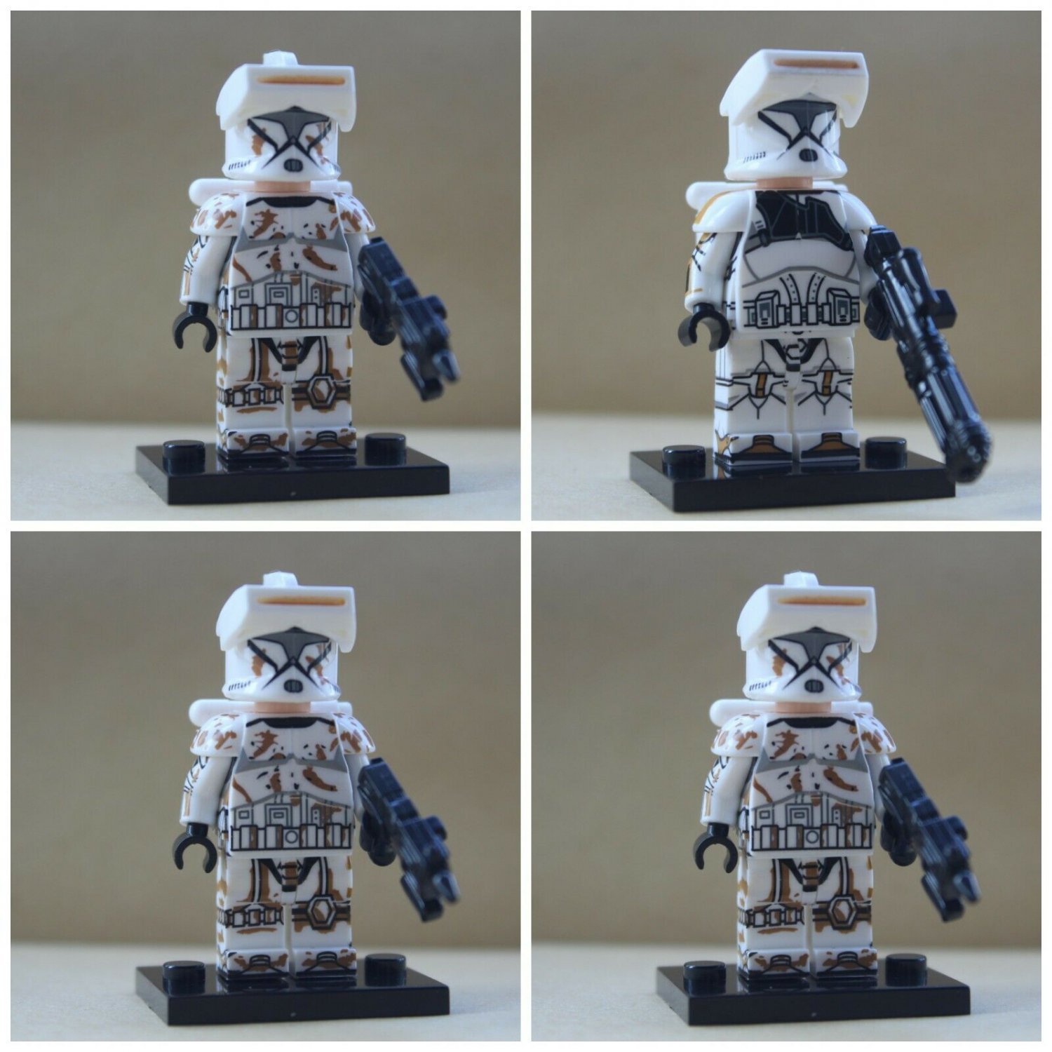 Clone Trooper Clone Sand Troopers Minifigures Fit Lego Star Wars Clone ...
