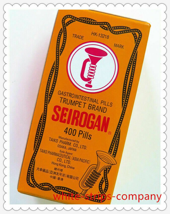 喇叭牌正露丸Seirogan (400 pills) Made in Japan for Indigestion,diarrhea ...