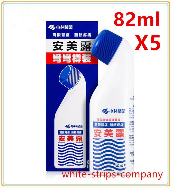 Kobayashi Ammeltz Yoko Yoko Neck & Shoulder Muscle Pain Relief 82ml 安美露 x 5