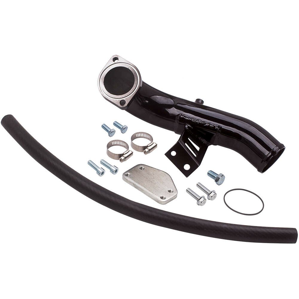 High-Flow Intake Inlet Elbow Tube Pipe Kit for Chevy GMC Duramax 6.6L ...