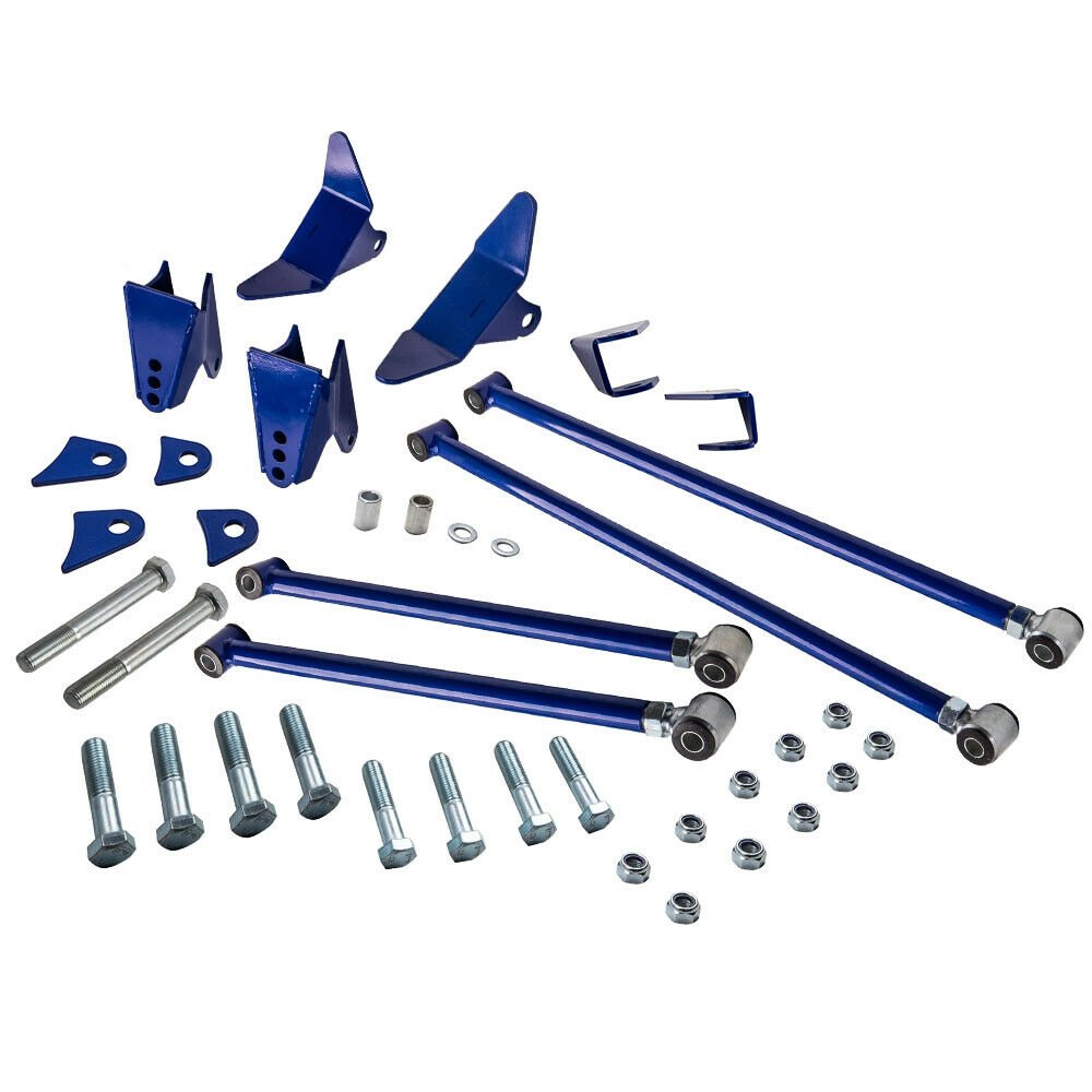 Triangulated 4 Link Kit Bars Brackets Suspension For Chevrolet S10 1994 ...