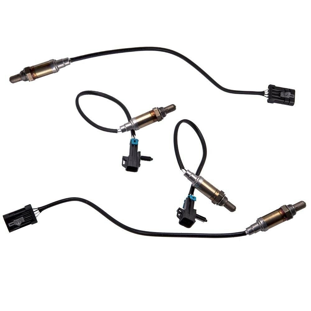 4 Pcs Upstream Downstream O2 Oxygen Transducer for Chevrolet Silverado ...