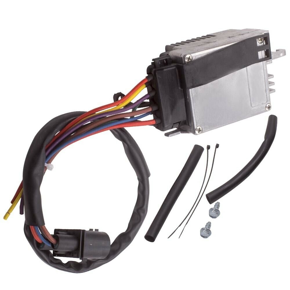Engine Radiator Fan Control Unit Module For Audi A4 A6 2002-2008 8E0 ...