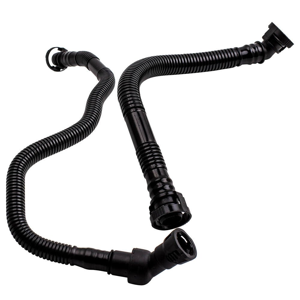 Crankcase Breather Vent Valve + Hose Kit For BMW E46 E90 E45 E87 E83 X3 ...