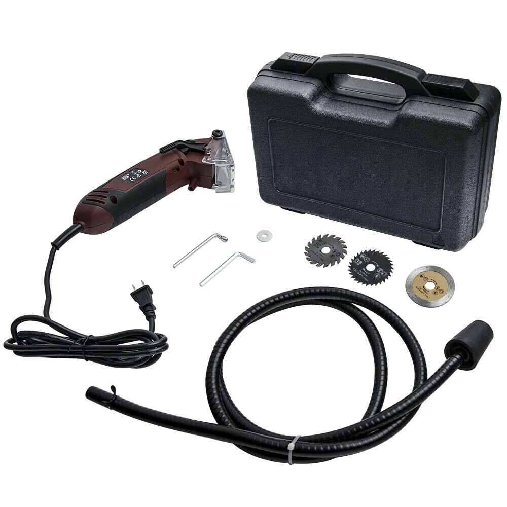 Mini Laser Circular Saw 400W Electric Hand Held Grinder Cutting Tool ...