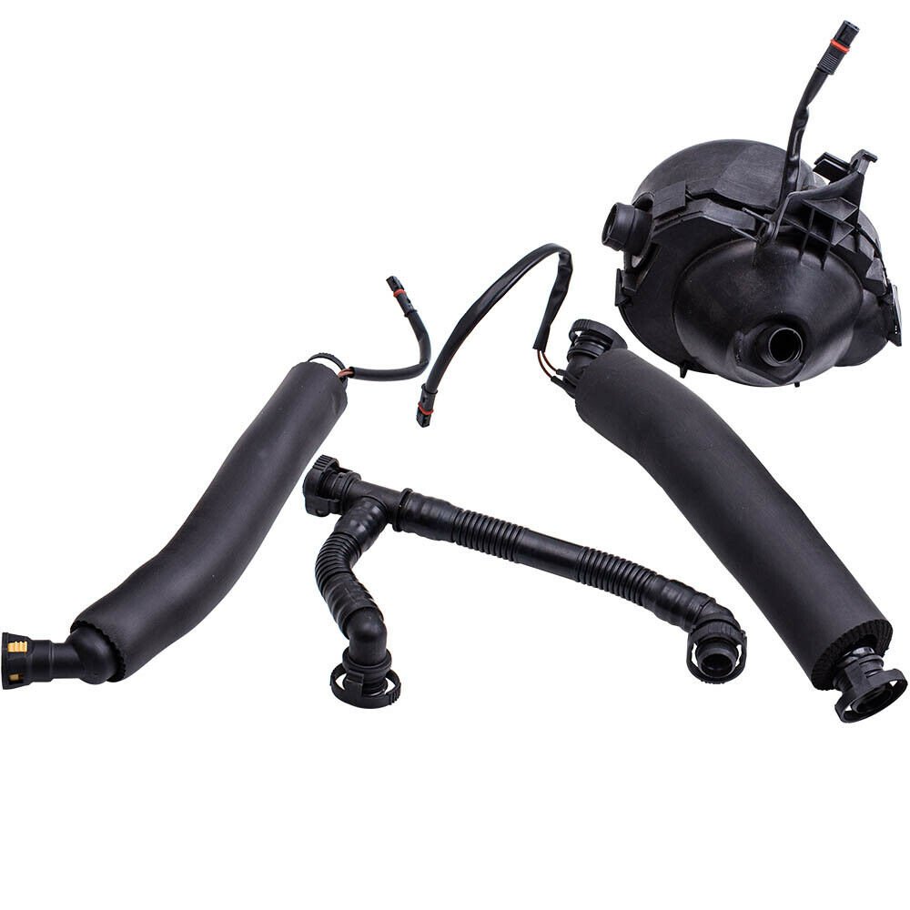 Crankcase Breather Hoses & Oil Separator Kit for BMW E61 E91 E60 E90 ...