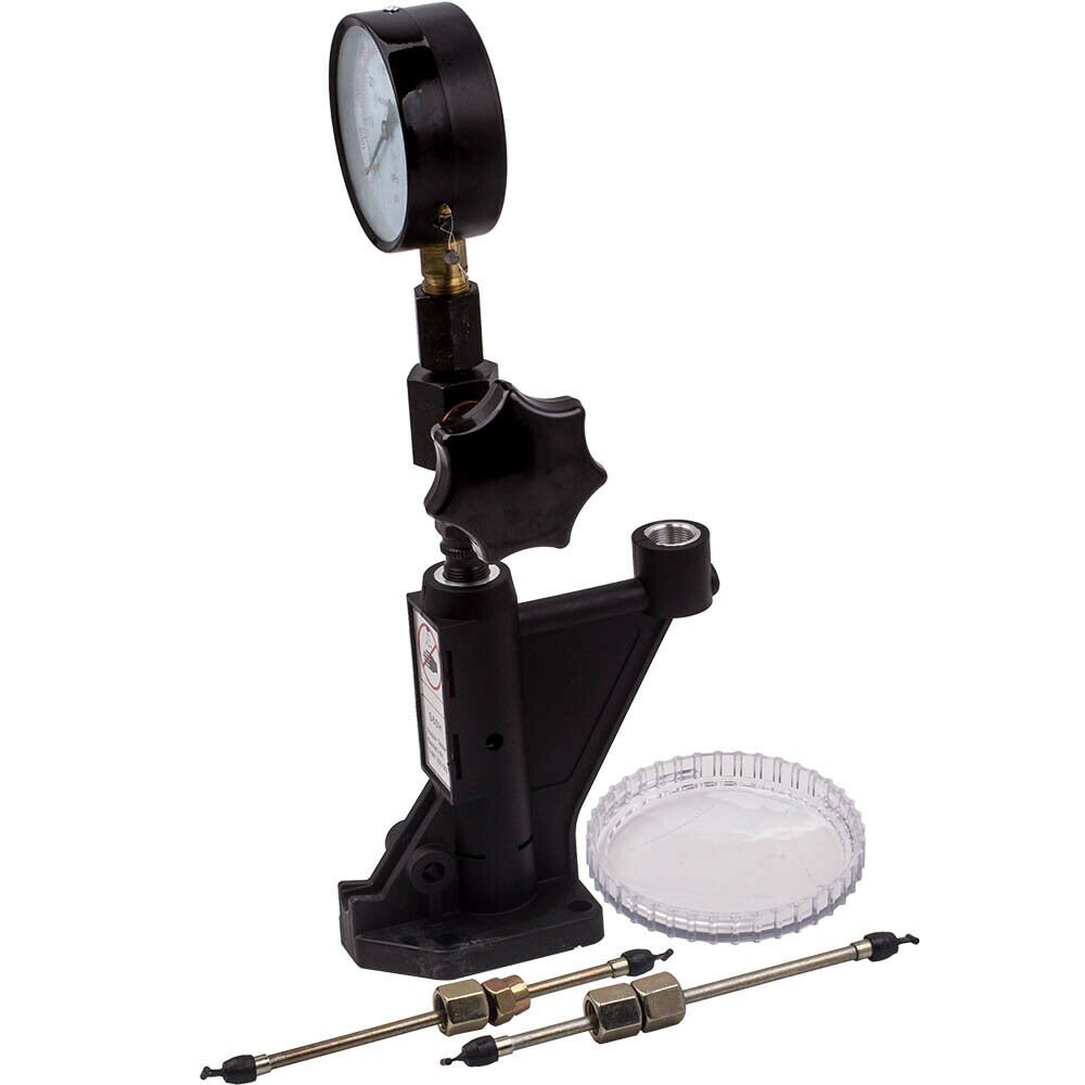 Diesel Injector Nozzle Tester - Pop Pressure Tester, Dual Scale Gauge 0 ...