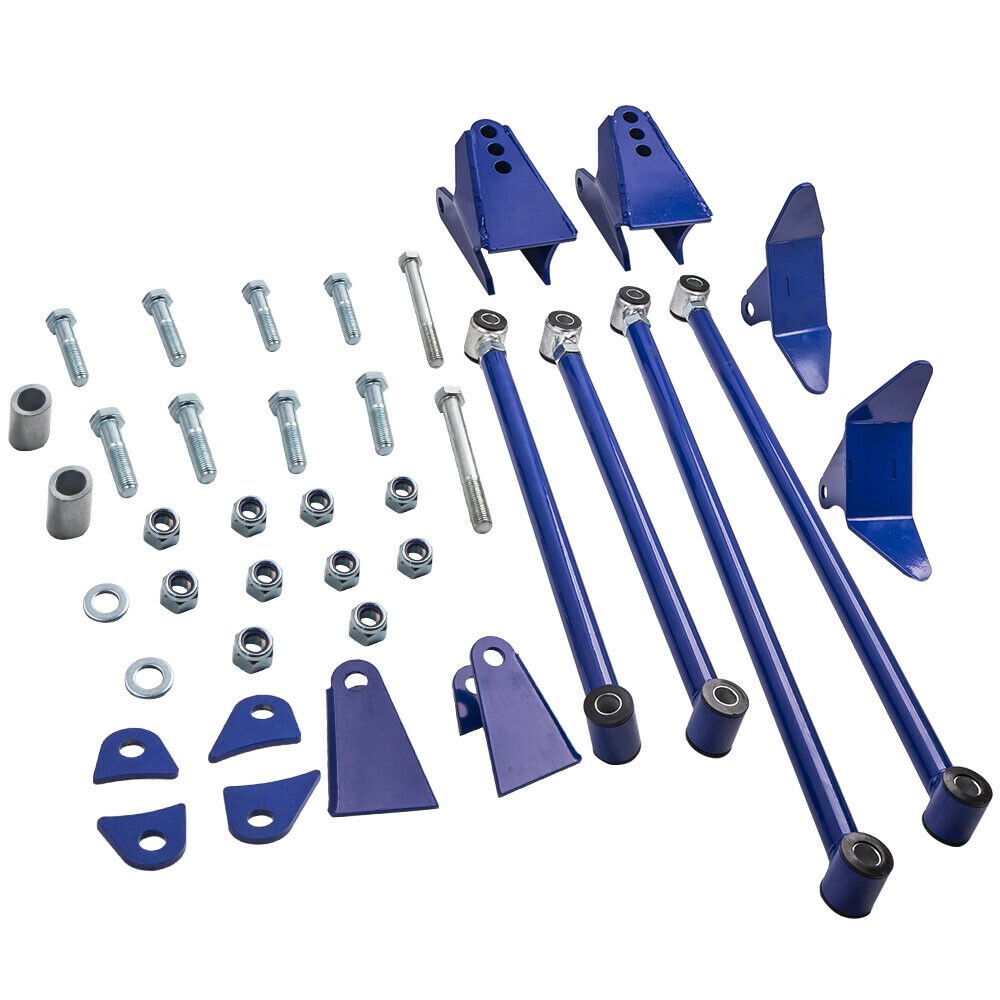 Triangulated 4 Link Kit Suspension Axle For Chevy S10 Xtreme Standard ...