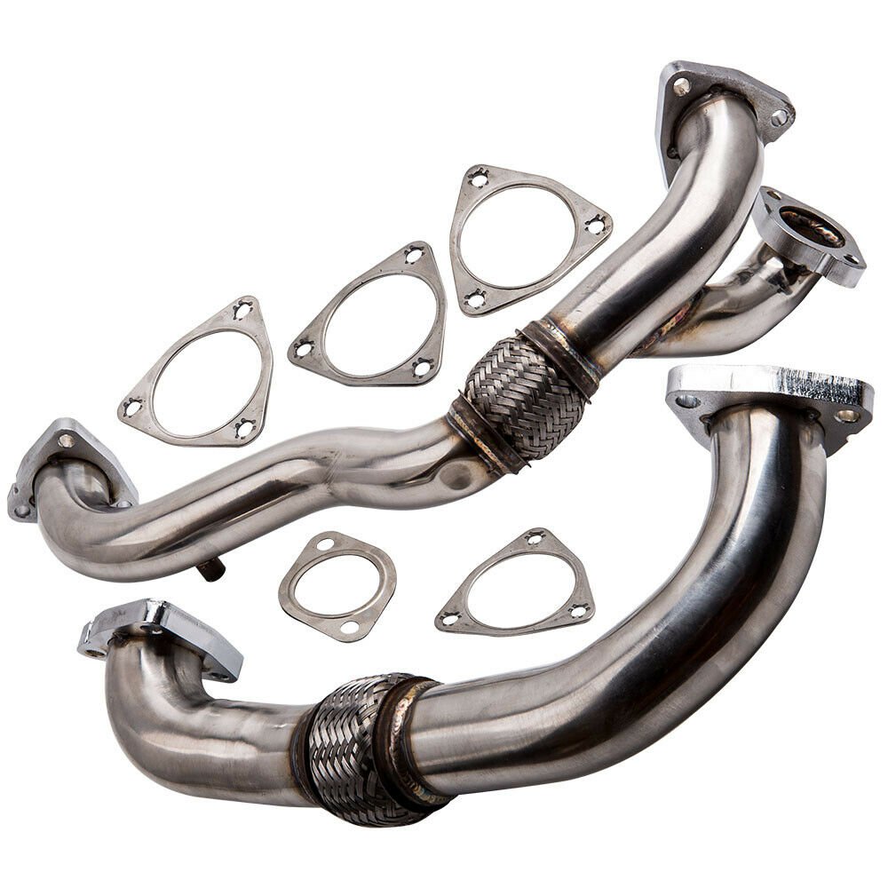 High Flow Turbo Up Y Pipe for Ford F250 F350 F450 6.4L Diesel 2008-2010 ...