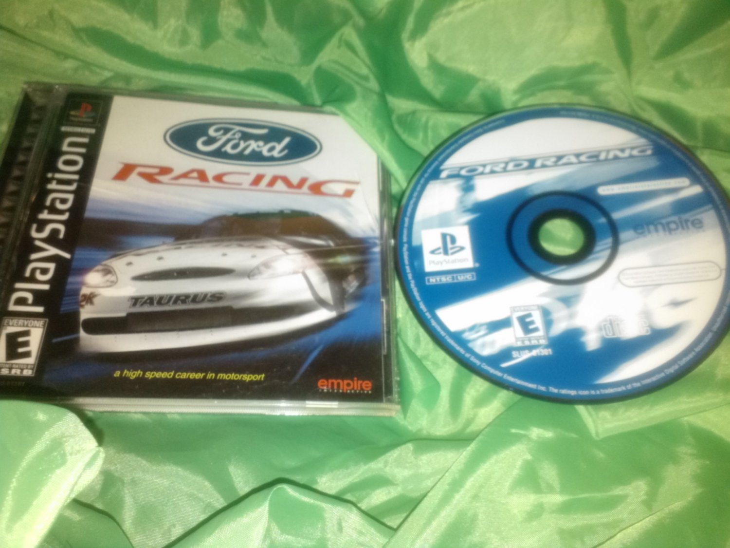 Ford Racing, Playstation 1 Complete in Box