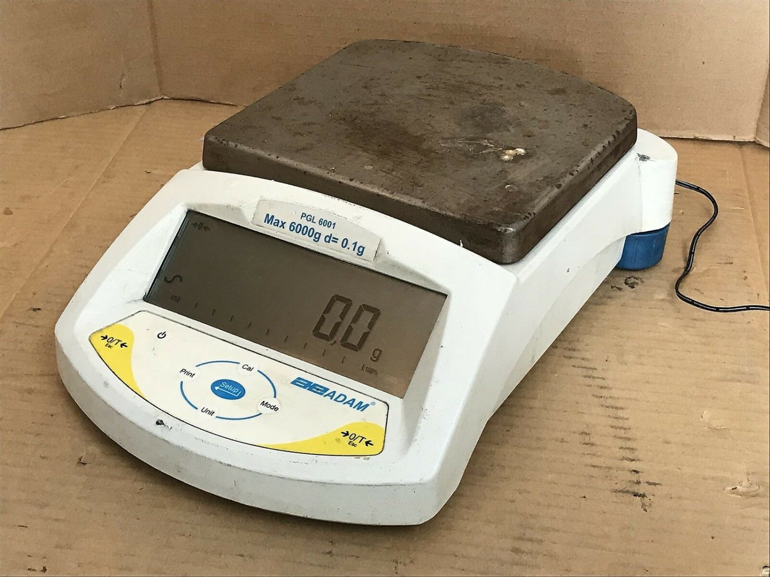 Adam PGL 6001 Precision Balance 6000g Capacity Digital Scale