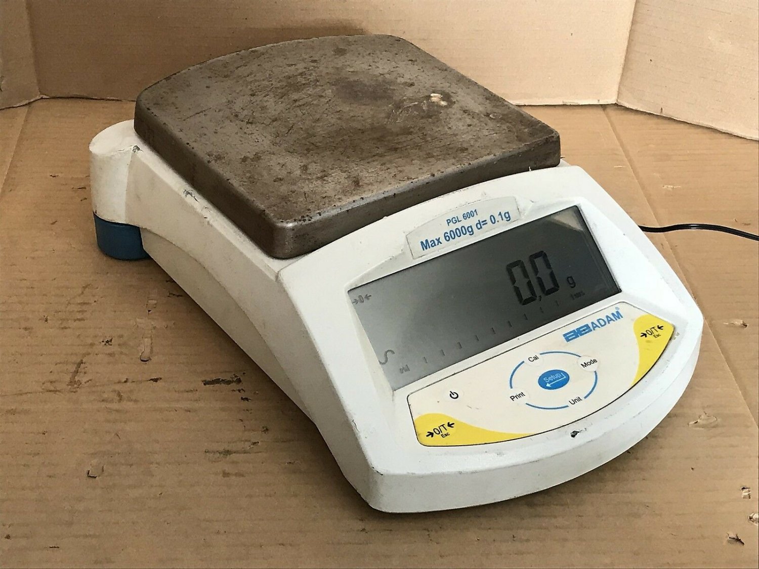 Adam PGL 6001 Precision Balance 6000g Capacity Digital Scale