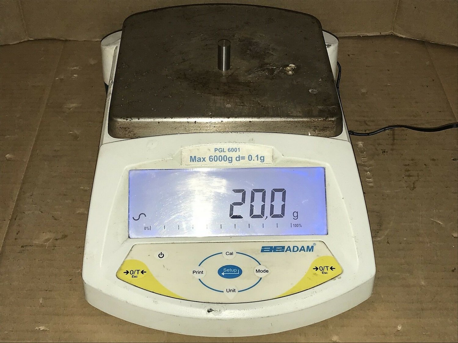Adam PGL 6001 Precision Balance 6000g Capacity Digital Scale