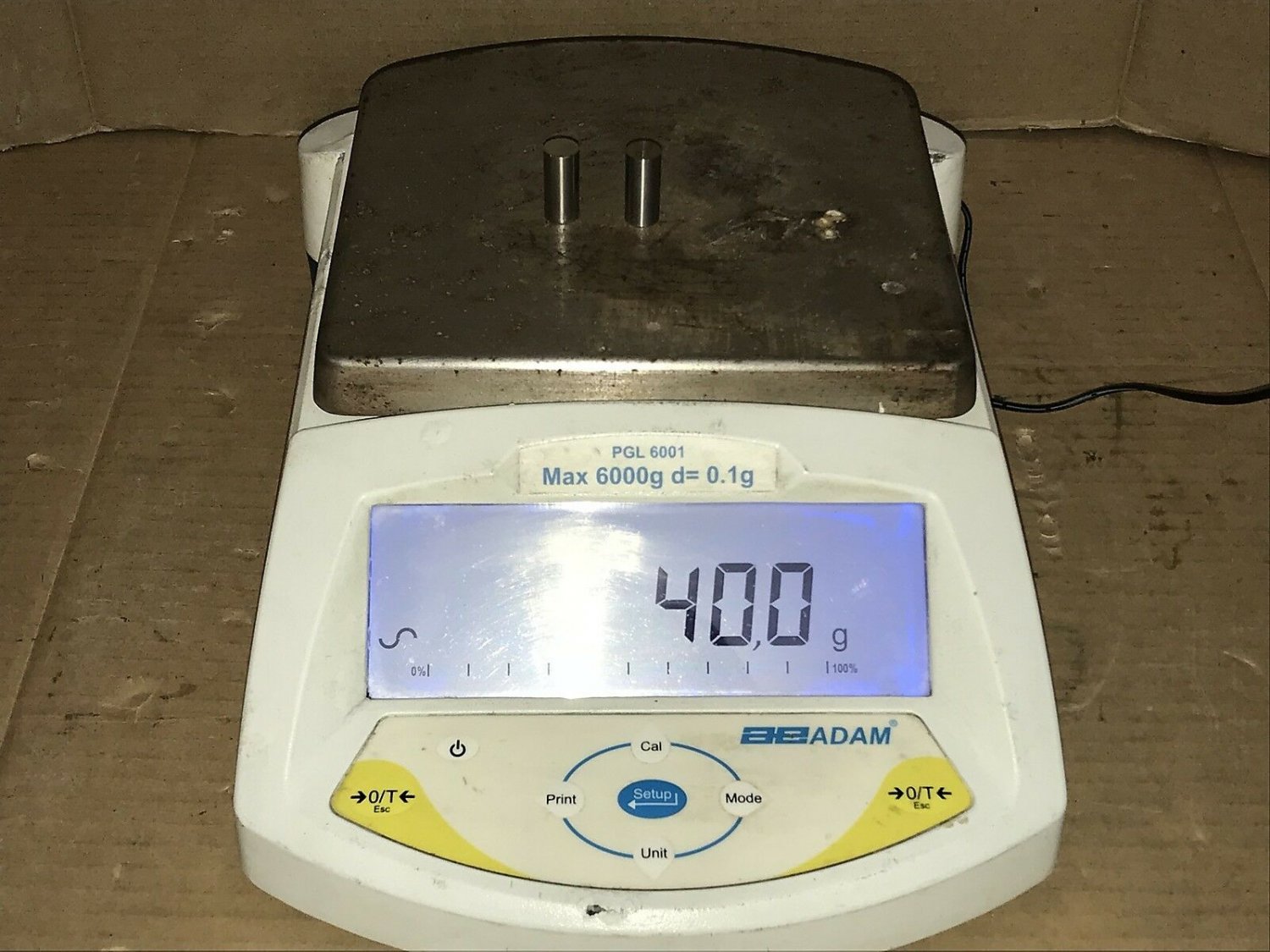 Adam PGL 6001 Precision Balance 6000g Capacity Digital Scale