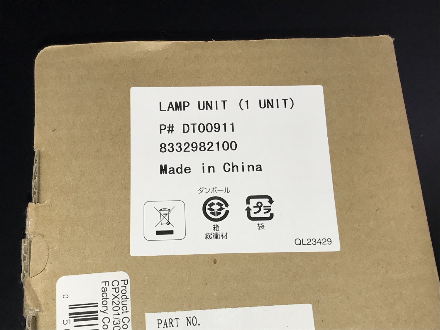 Genuine Hitachi DT00911 Projector Lamp for CP-X401 CP-X301 CP-X201 ...