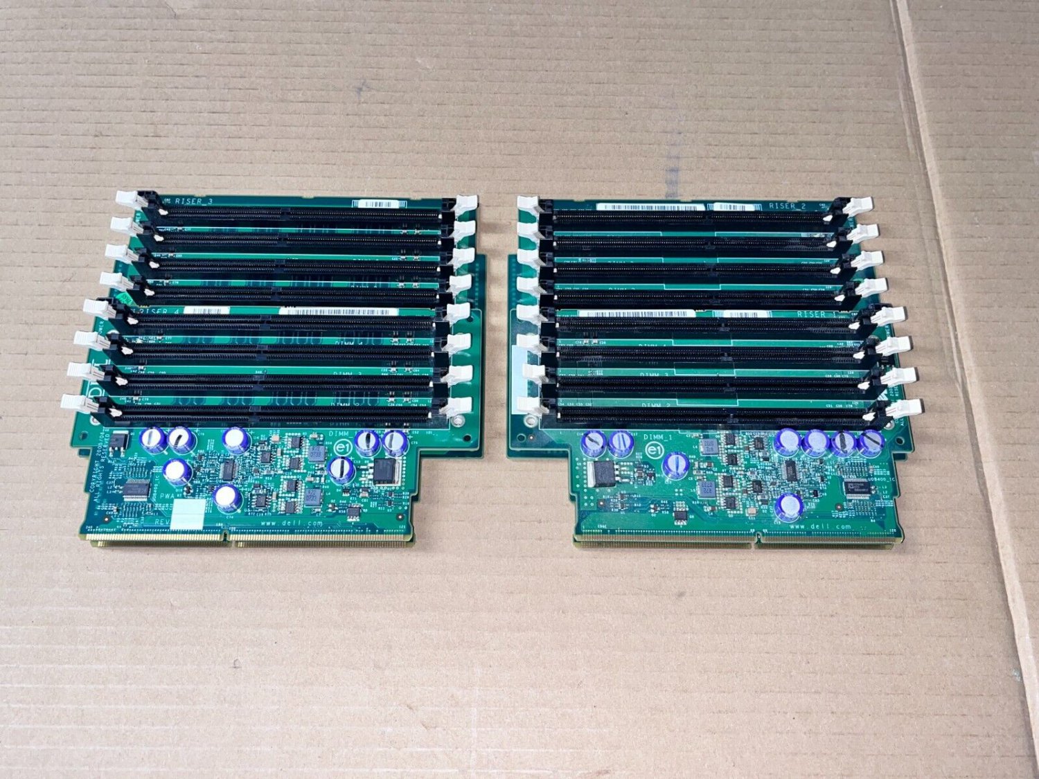 Dell Precision 0JF807 0JF806 Memory Expansion Riser Boards 1, 2, 3, 4