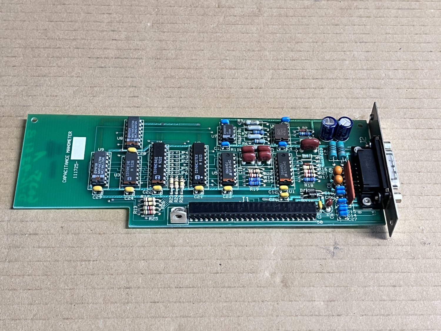 MKS 111725 Capacitance Manometer Board Card