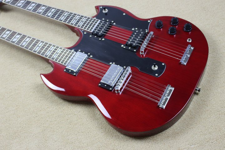 Gibson EDS 1275 guitar replica double neck 12 string