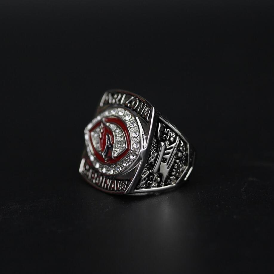 Size 11 Arizona Cardinals 2008 Championship Ring With Wooden Display ...