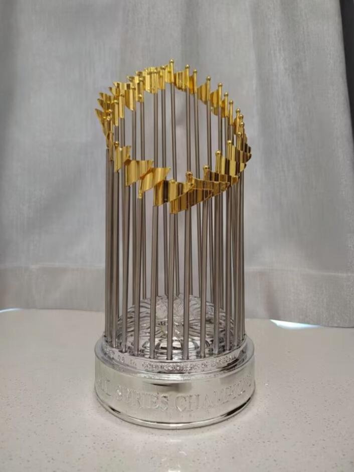 2023 Texas Rangers World Series Championship Trophy 35cm Holiday Gift Fans