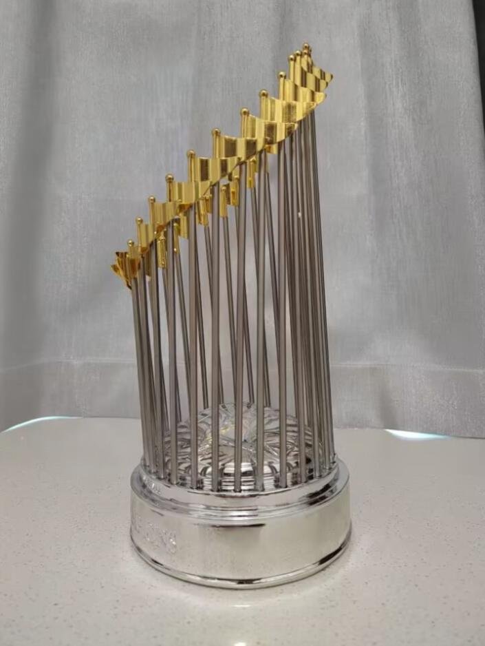 2023 Texas Rangers World Series Championship Trophy 35cm Holiday Gift Fans