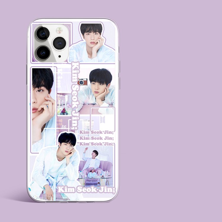 Jin phone case, soft transparent phone case for all iphone model ...