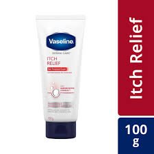 Vaseline Itch Relief Skin Protectant Cream-100gm
