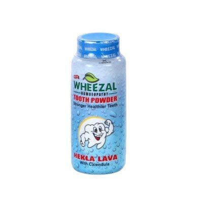 WHEEZAL Hekla Lava Tooth Powder (100 g) Pack of 4