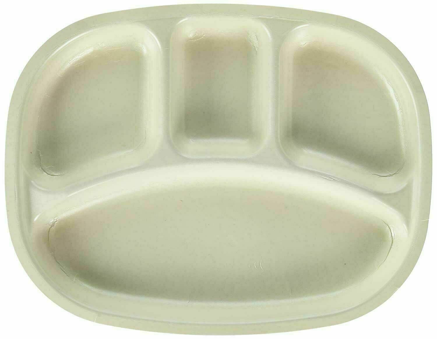 Disposable Plates 4 Compartment 250 Plates Birthday Party Events Use ...