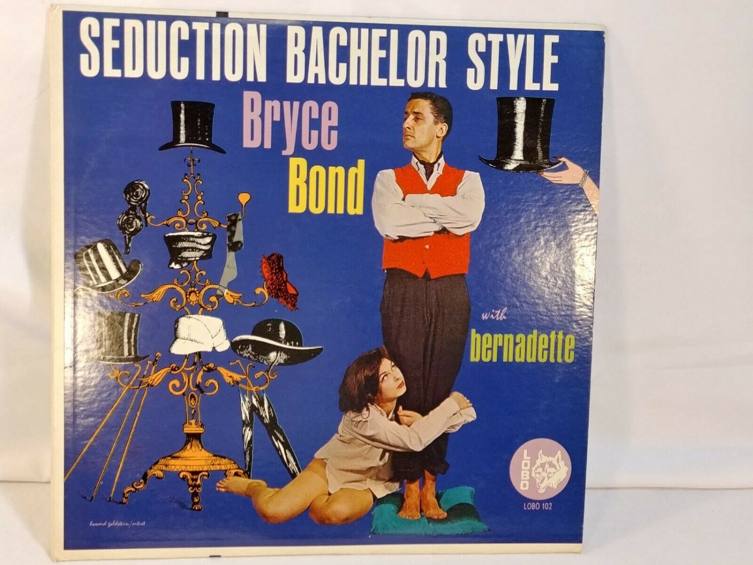 Bryce Bond & Burnadette SEDUCTION BACHELOR STYLE Adult Vinyl Record ...