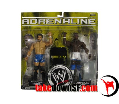 Adrenaline Series 25 - Charlie Haas & Shelton Benjamin Action Figures