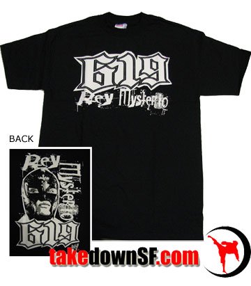 Rey Mysterio - 619 T-shirt Size 2XL