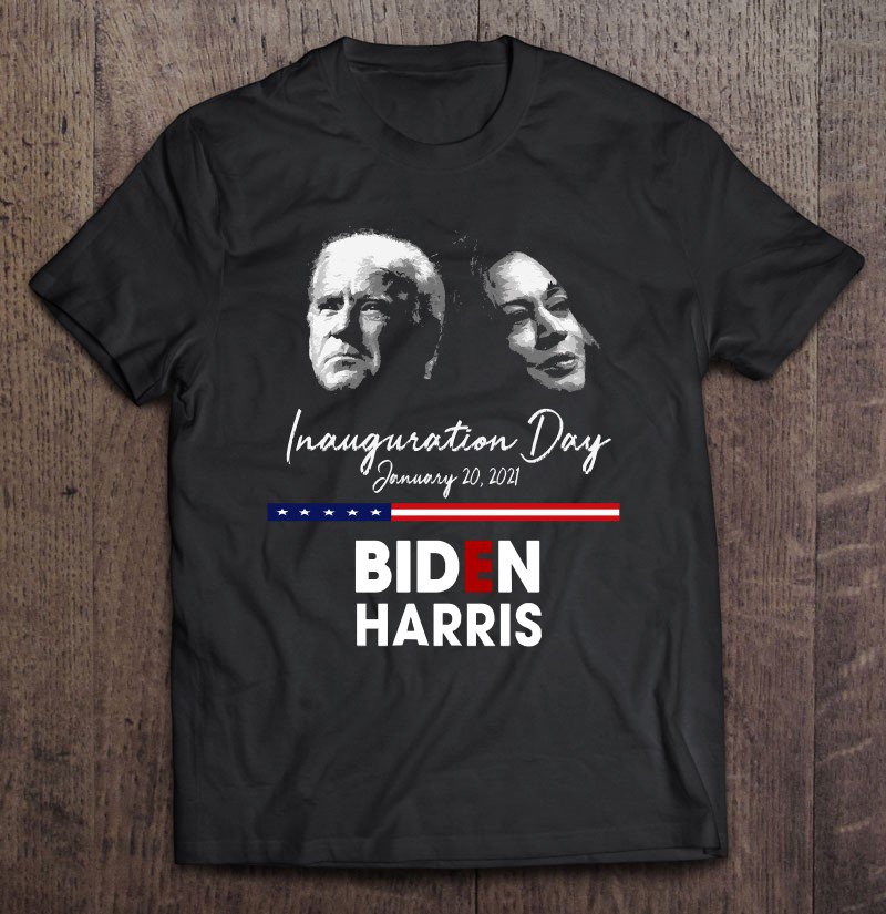 Tadostore President Joe Biden Harris 2021 Election Inauguration Day Tee ...