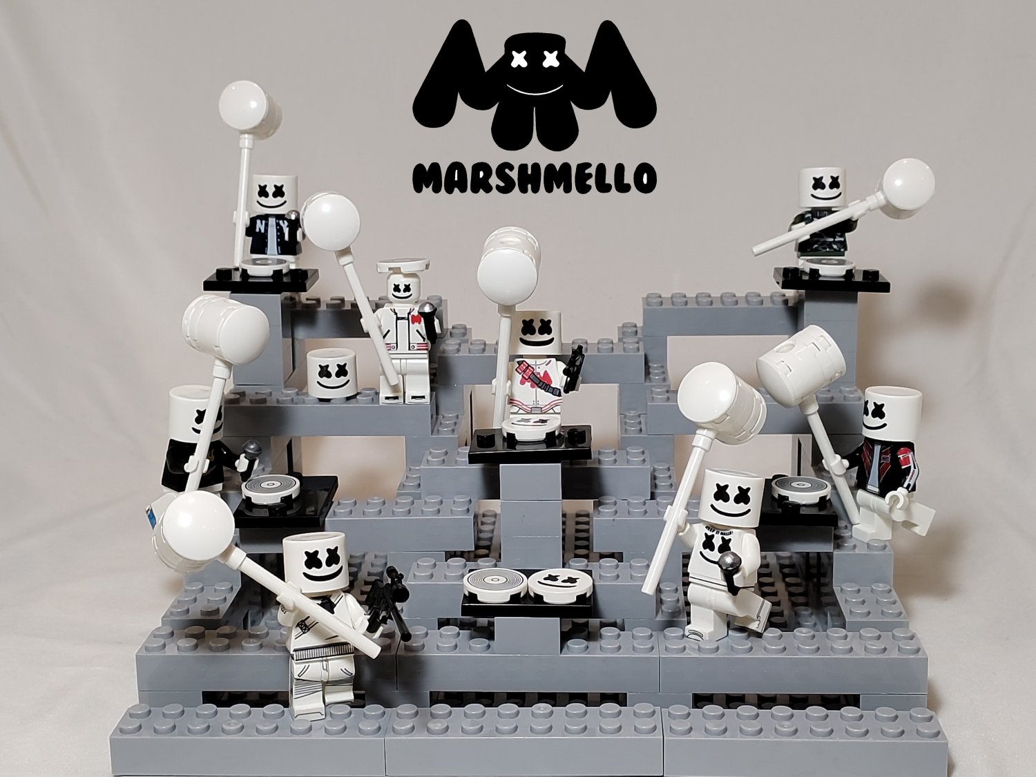 DJ Marshmello 8 Battle Royale Minifigure Kids Toys Birthday Gifts ...