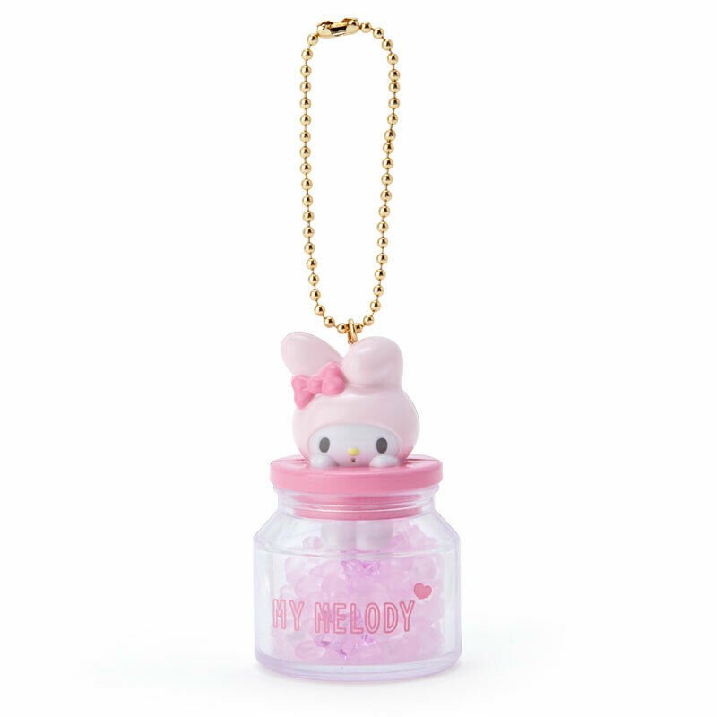 My Melody Fragrance Ball Key Chain Strap Strawberry Sanrio Japan w ...