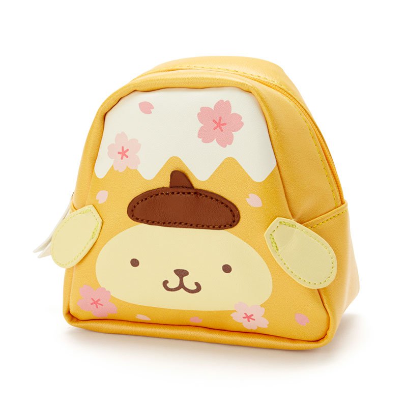 Pompompurin Mt.Fuji Mini Pouch (Sakura Cherry Blossom) Sanrio Japan ...