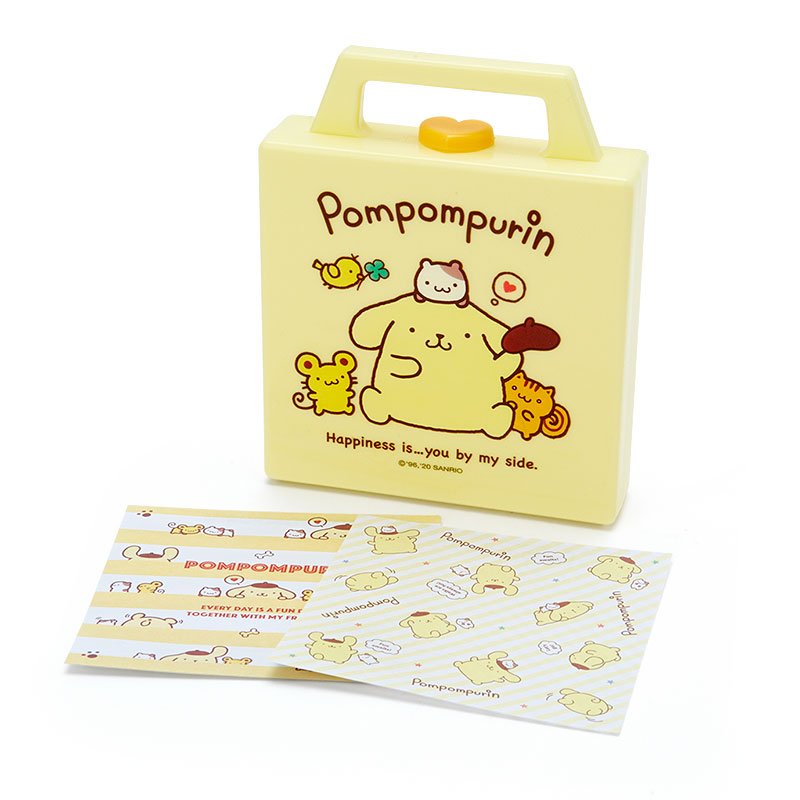 Pompompurin Memo in a square case Sanrio Japan Official Kawaii Goods w ...