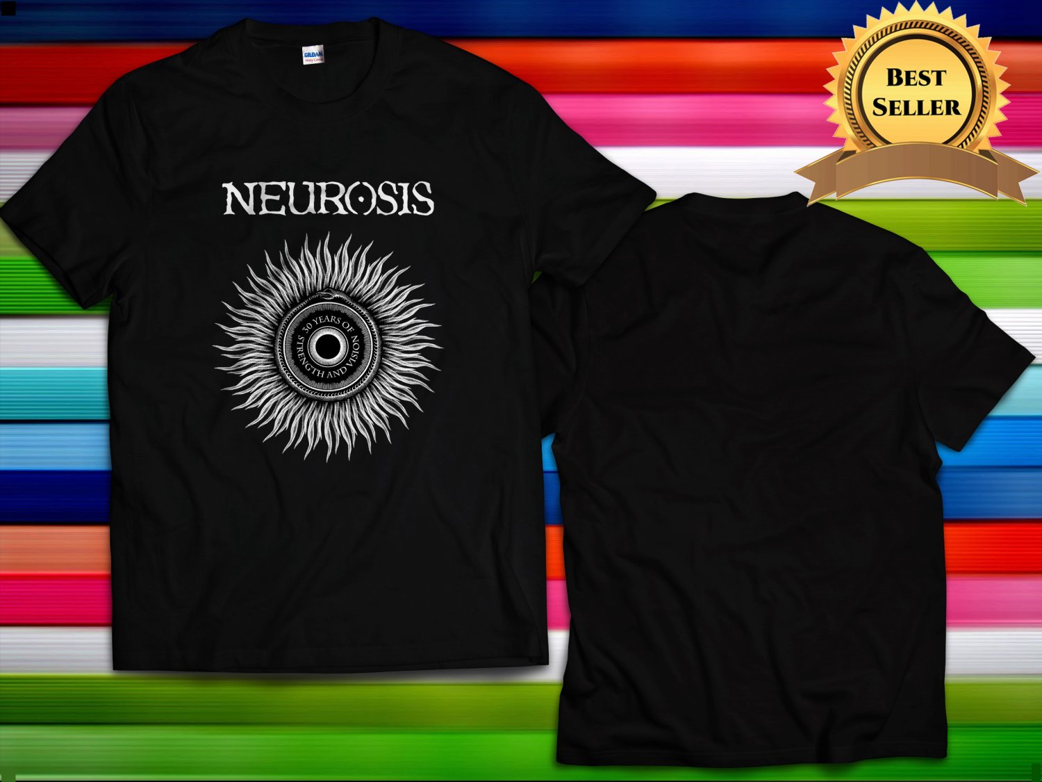 New 30 Years of Neurosis Metal band LOGO Poster Album Men Gildan T ...