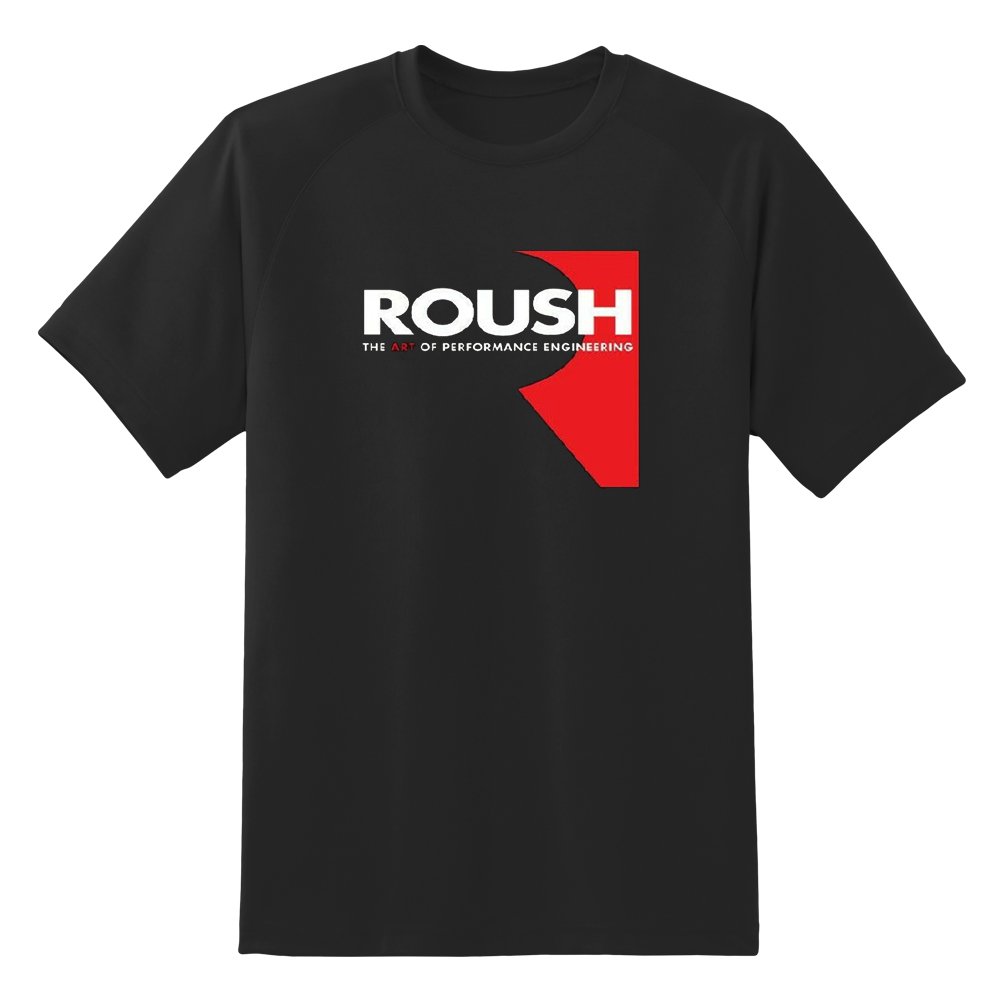 New Roush Racing Logo Men's Black Men Gildan T Shirt S-2XL free shipping