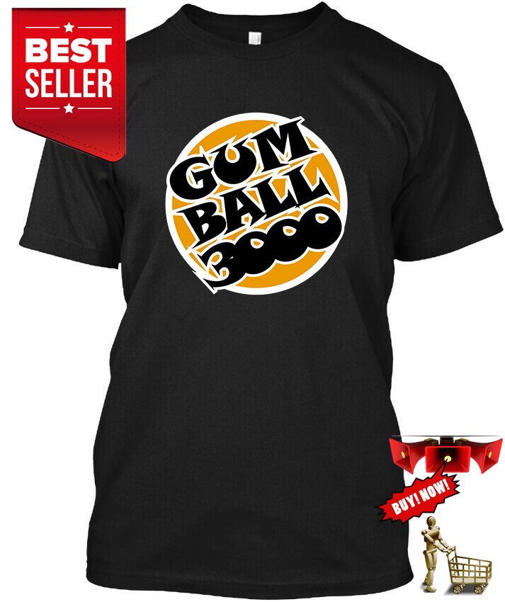 Gumball 3000 Rally Racing Logo Gildan T Shirt S-2XL free shipping